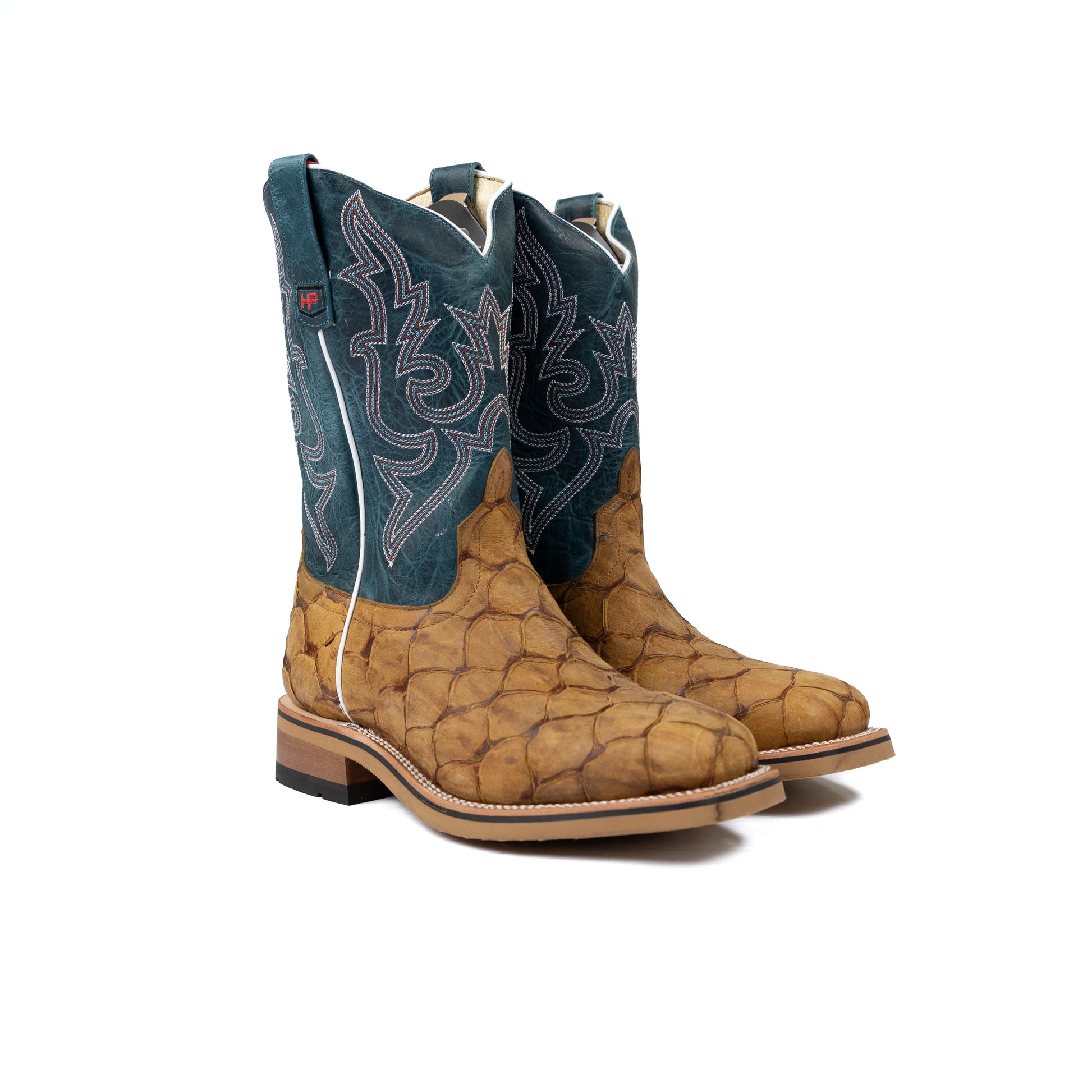 Horse Power HONEY FILET FO FISH PRINT Western Boot | Steel Toe – Circle ...