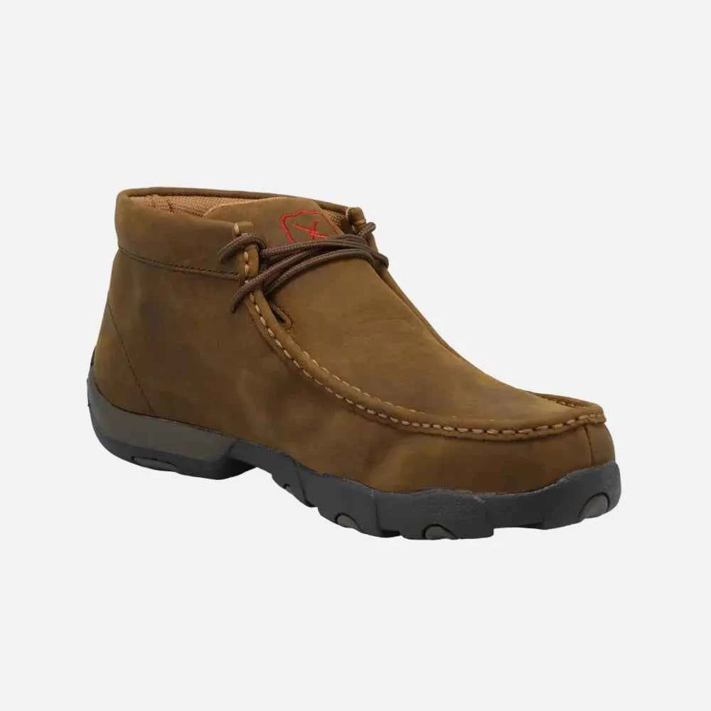 Twisted X Steel Toe Driving Moc Chukka Work Shoes MDMST01 – Circle A ...